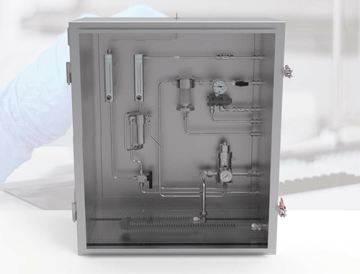 진영하이텍 - Gas sampling box