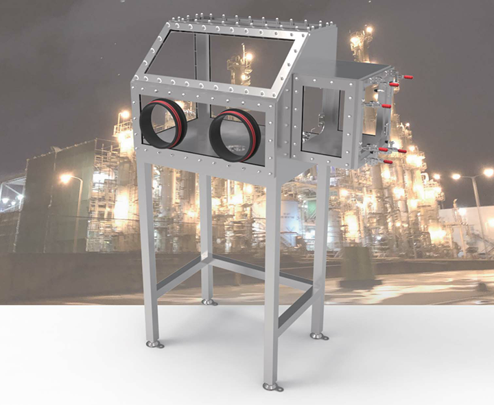 진영하이텍 - Glove box & sampling system